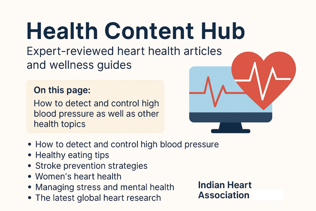 Heart Health Articles & Resources | Indian Heart Association (IHA)